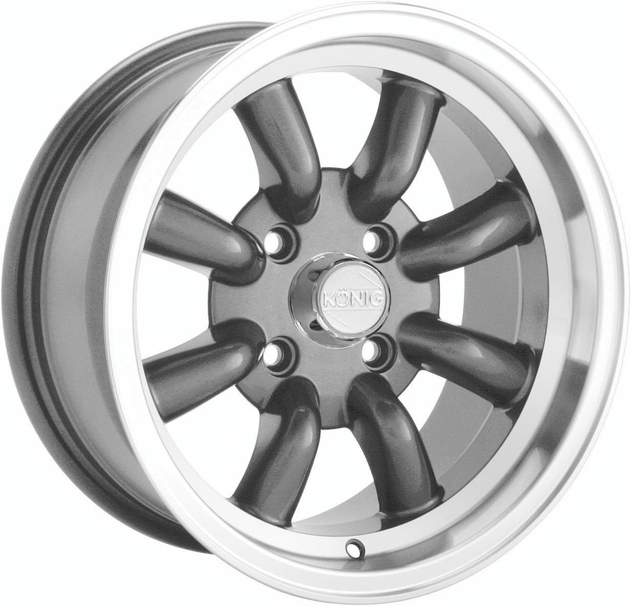 Amazon.com: Konig Lightning Blue Wheel with Machined Lip (15x7"/4x100mm ...