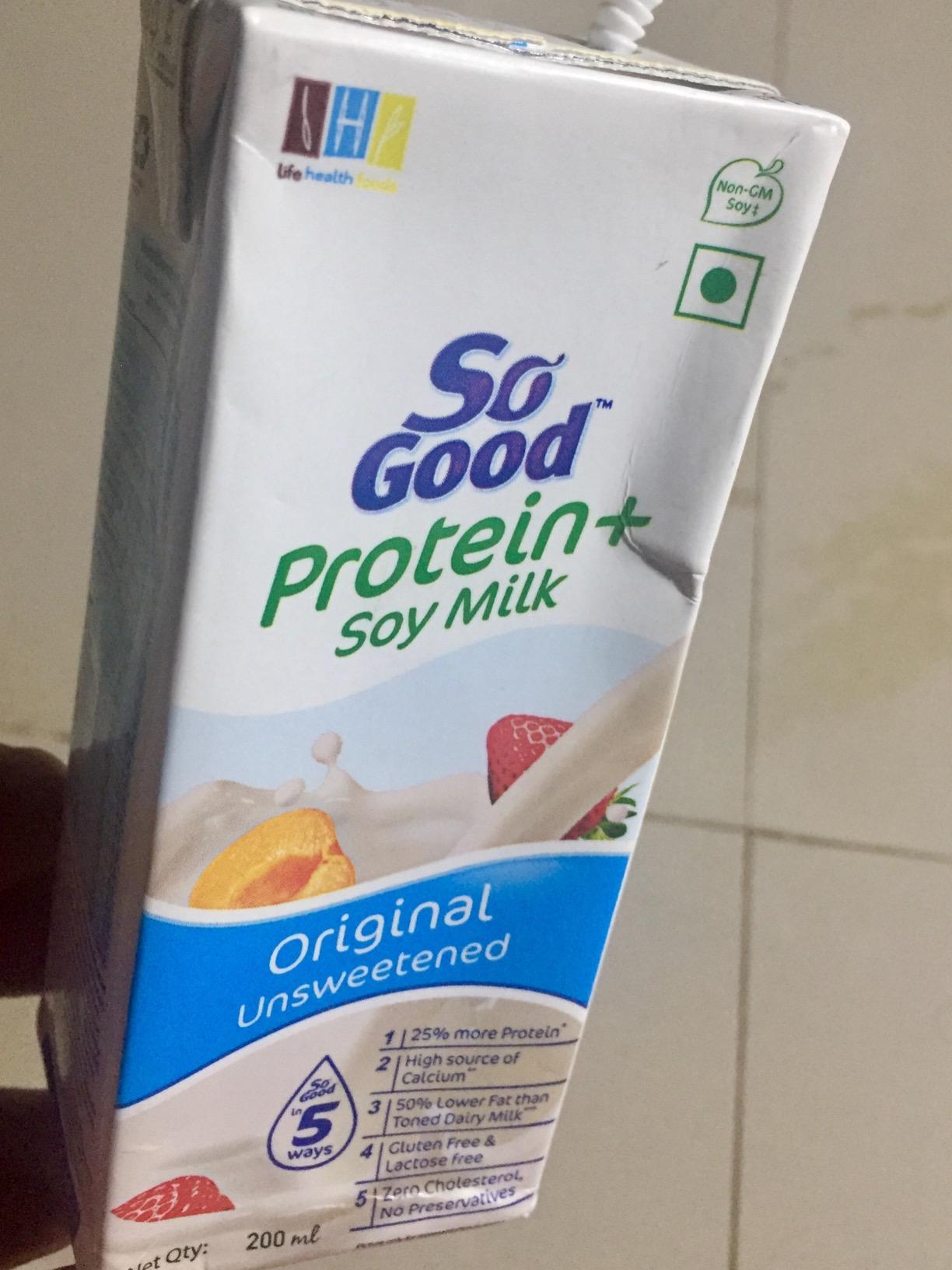 So Good Plant Based Soy Beverage Protein+ 200 ml | Plant Protein ...