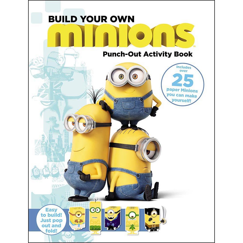 Minions: Build Your Own Minions Punch-Out Activity Book: Snider ...
