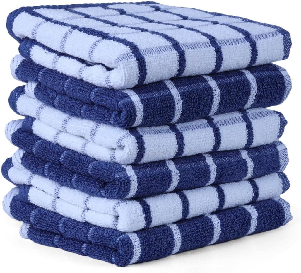 Amazon.com: Urban Villa Dish Cloths Terry Dish Cloths for Kitchen ...