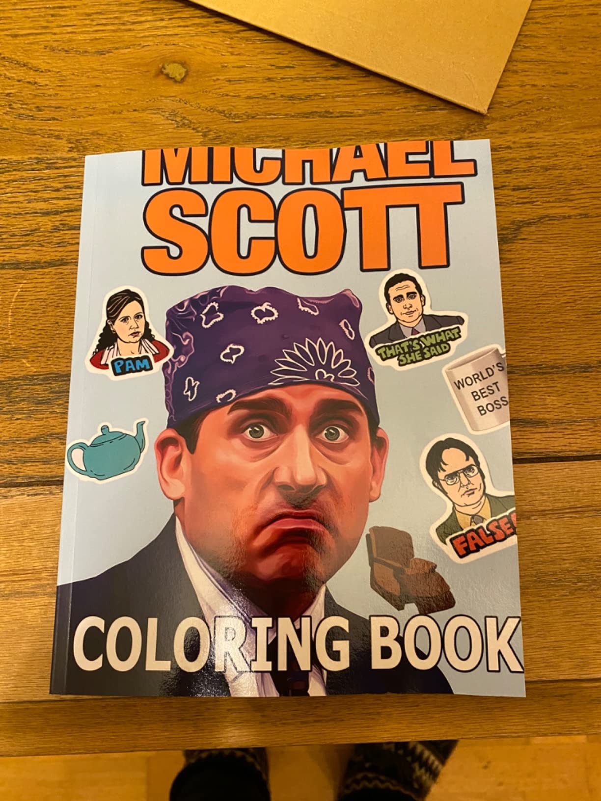 Michael Scott Coloring Book: A Delightful Gift For Michael Scott Lovers ...