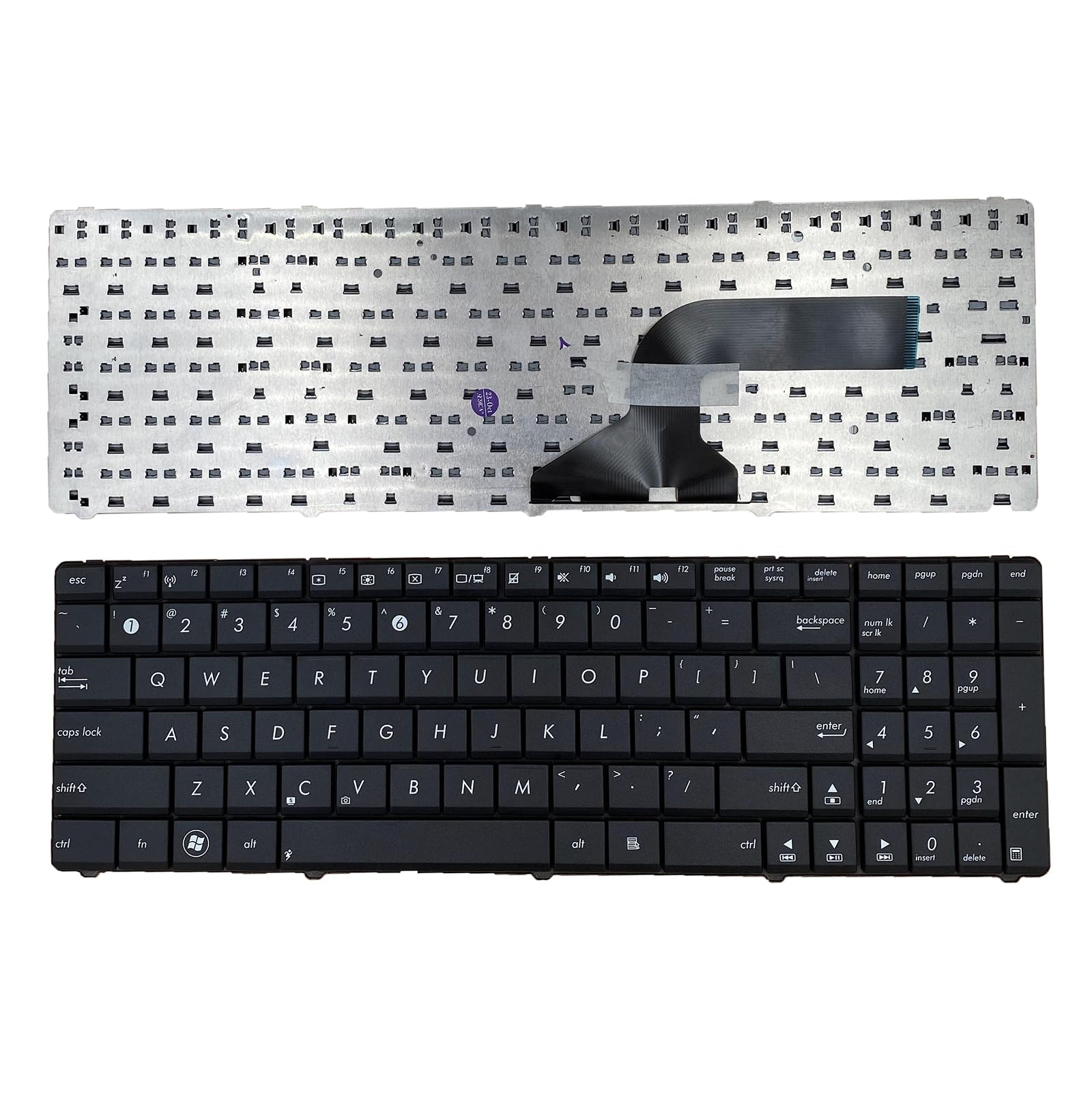 Amazon.com: Siakoocty Laptop Replacement US Layout Keyboard for Asus ...