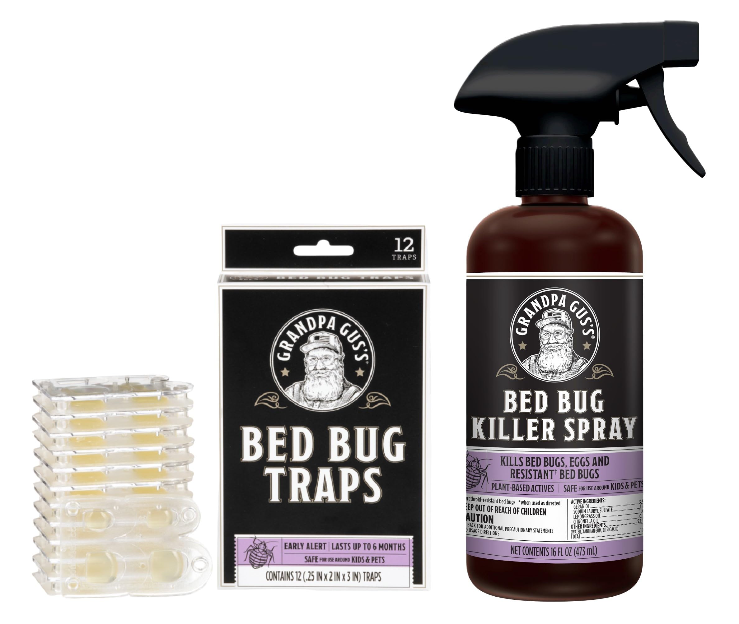 Amazon.com: Grandpa Gus's Natural Bed Bug Killer Spray (16 fl oz ...