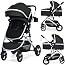 Amazon.com : INFANS 2 in 1 Baby Stroller, High Landscape Infant ...