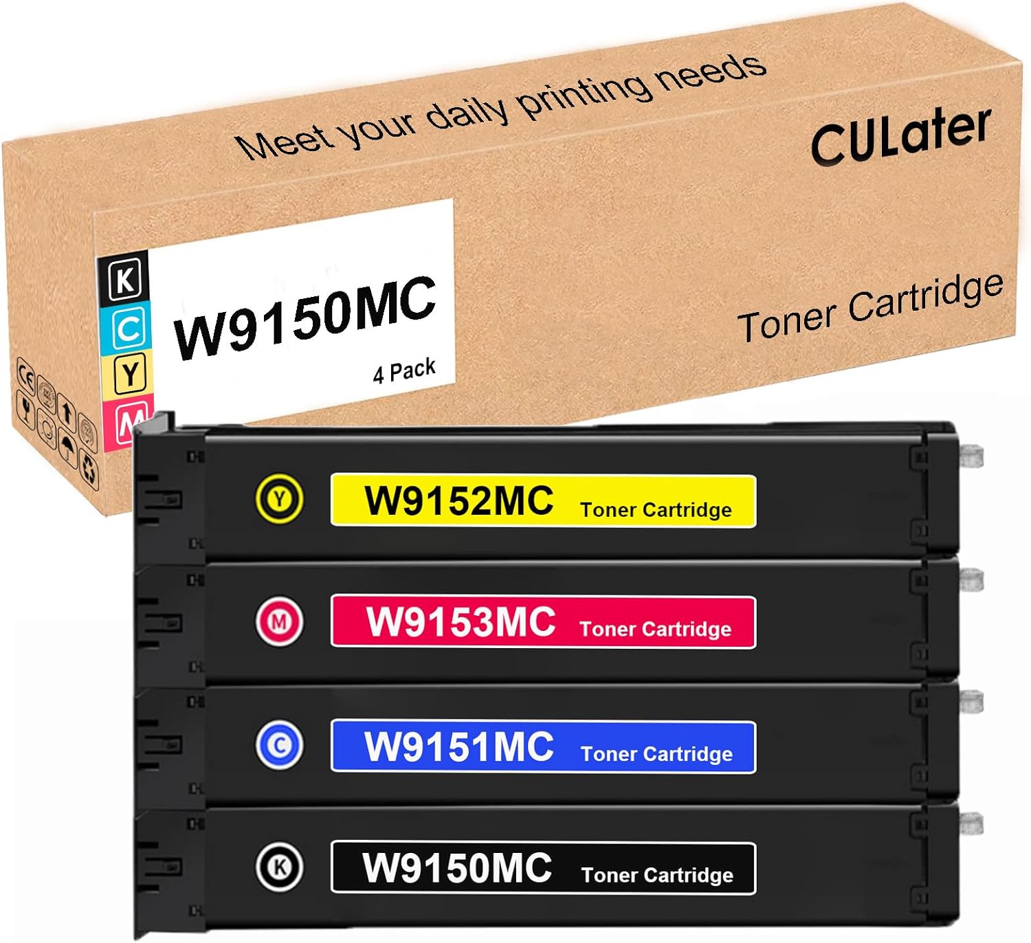 Amazon.com: CULater W9150MC W9151MC W9152MC W9153MC Remanufactured ...