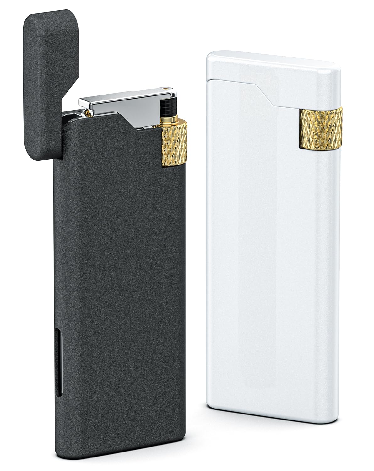 Pack of 2 Cool Mini Lighter Pocket pipe lighter Gas Butane Refillable ...