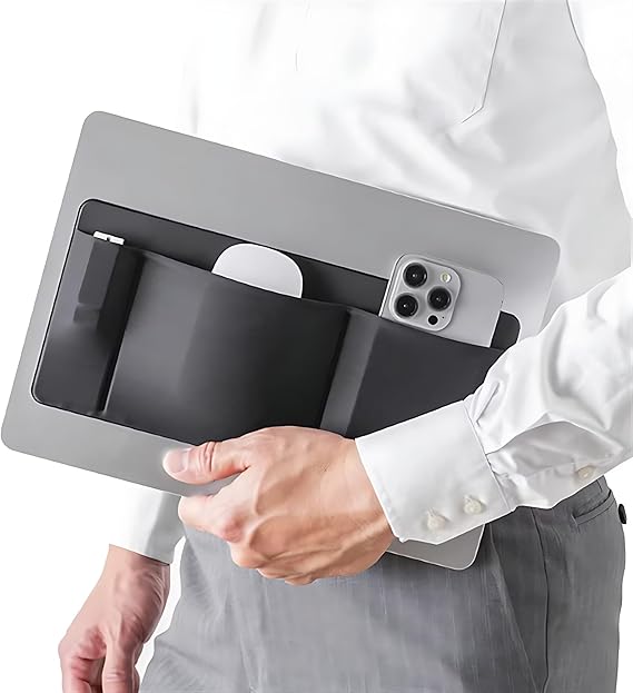 Amazon.com: AMOZIFY 3-Pocket Organizer, mouse holder for laptop stick ...