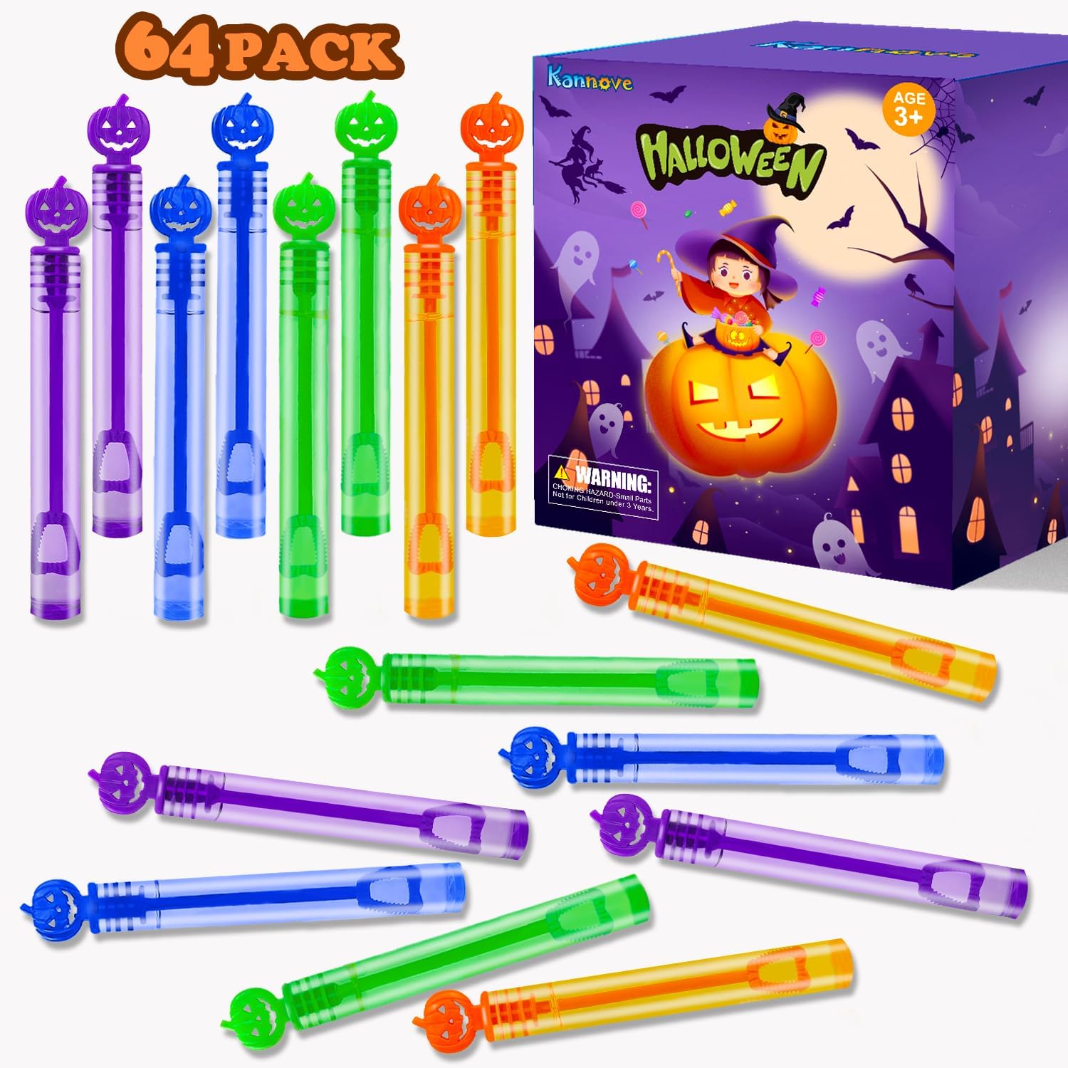 Amazon.com: Halloween Toys Gifts Bulk for Kids 64 Pack,Halloween Mini ...