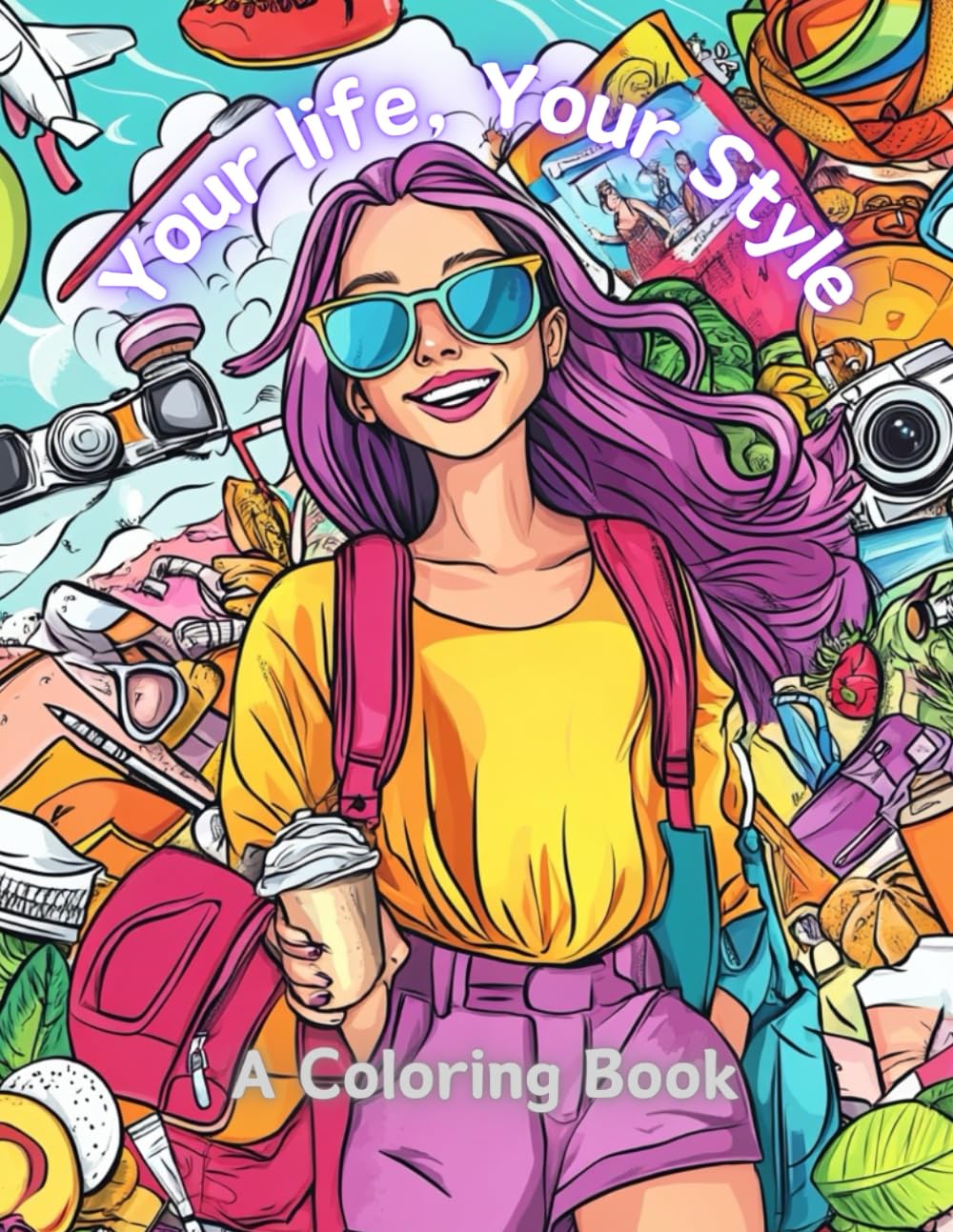 Your life, Your Style: A Coloring Book: GGAM, GOO: 9798304826815 ...