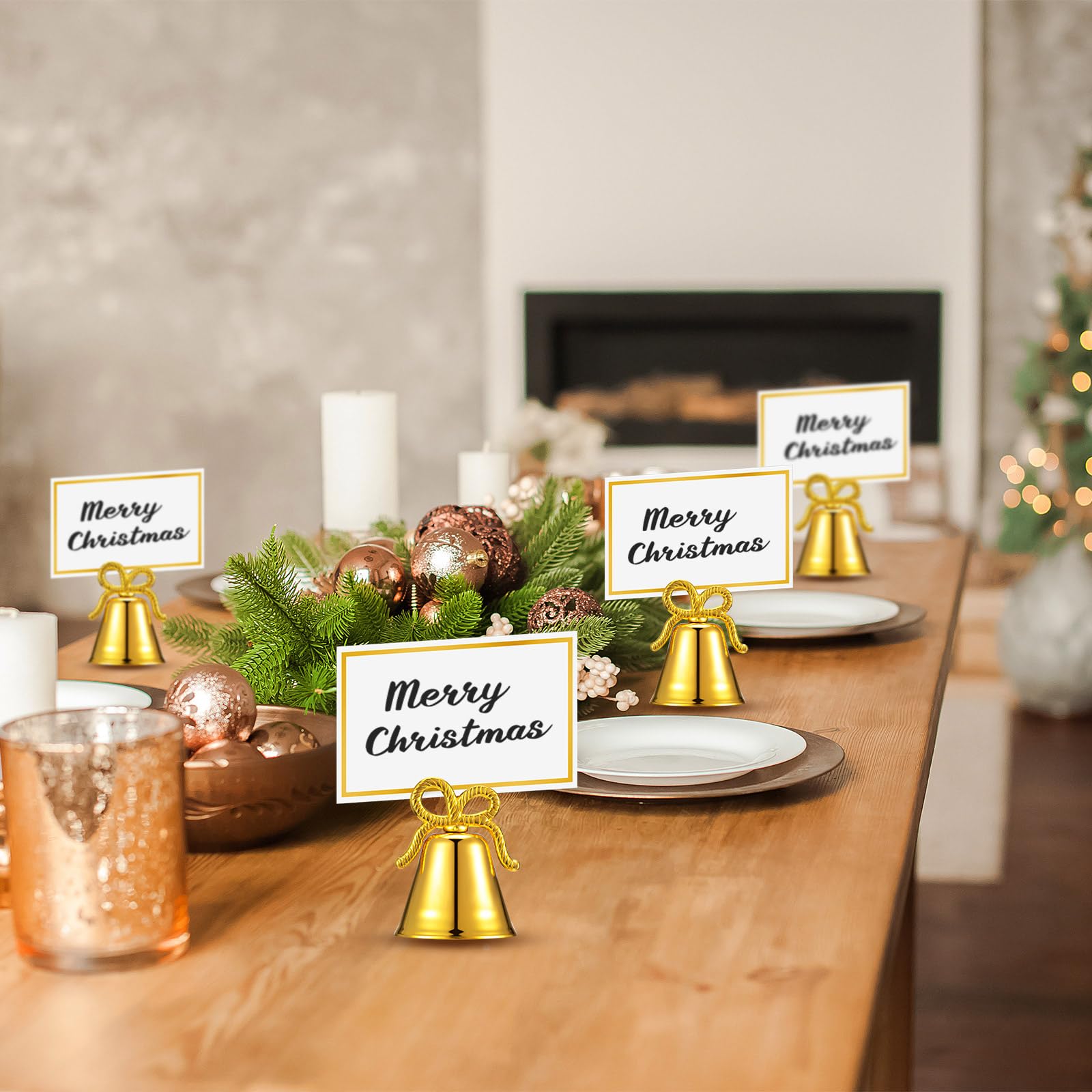 Jingle Bell Place Card Holders Get Your Jingle On Musical Christmas