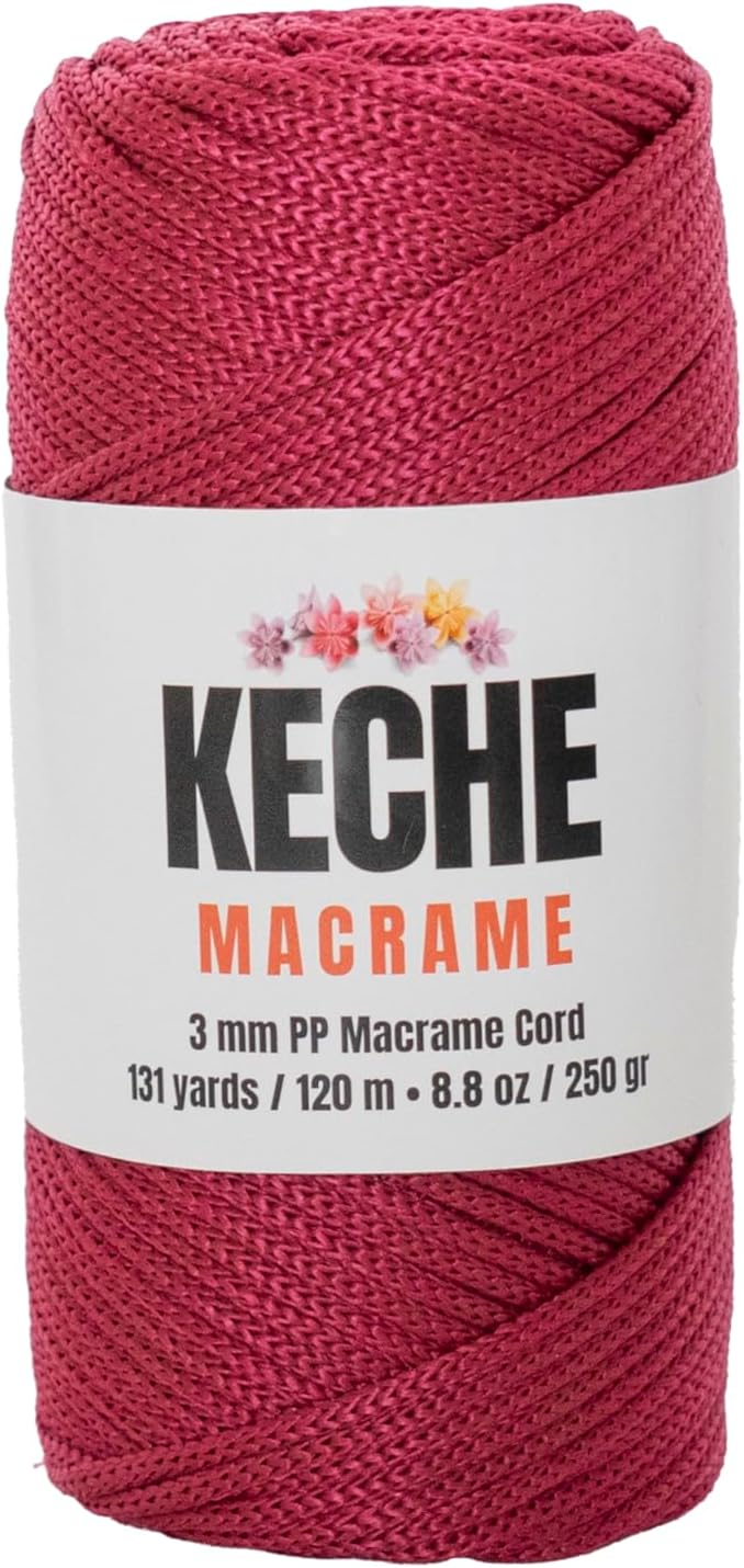 Amazon.com: Macrame Cord | Macrame Supplies 3mm Polyester Macrame Rope ...