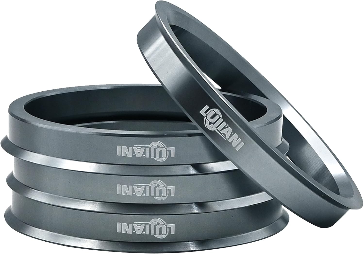 Amazon.com: LUJIANI 4 Pack Universal Car Hub Centric Ring, 64.1 mm ID ...