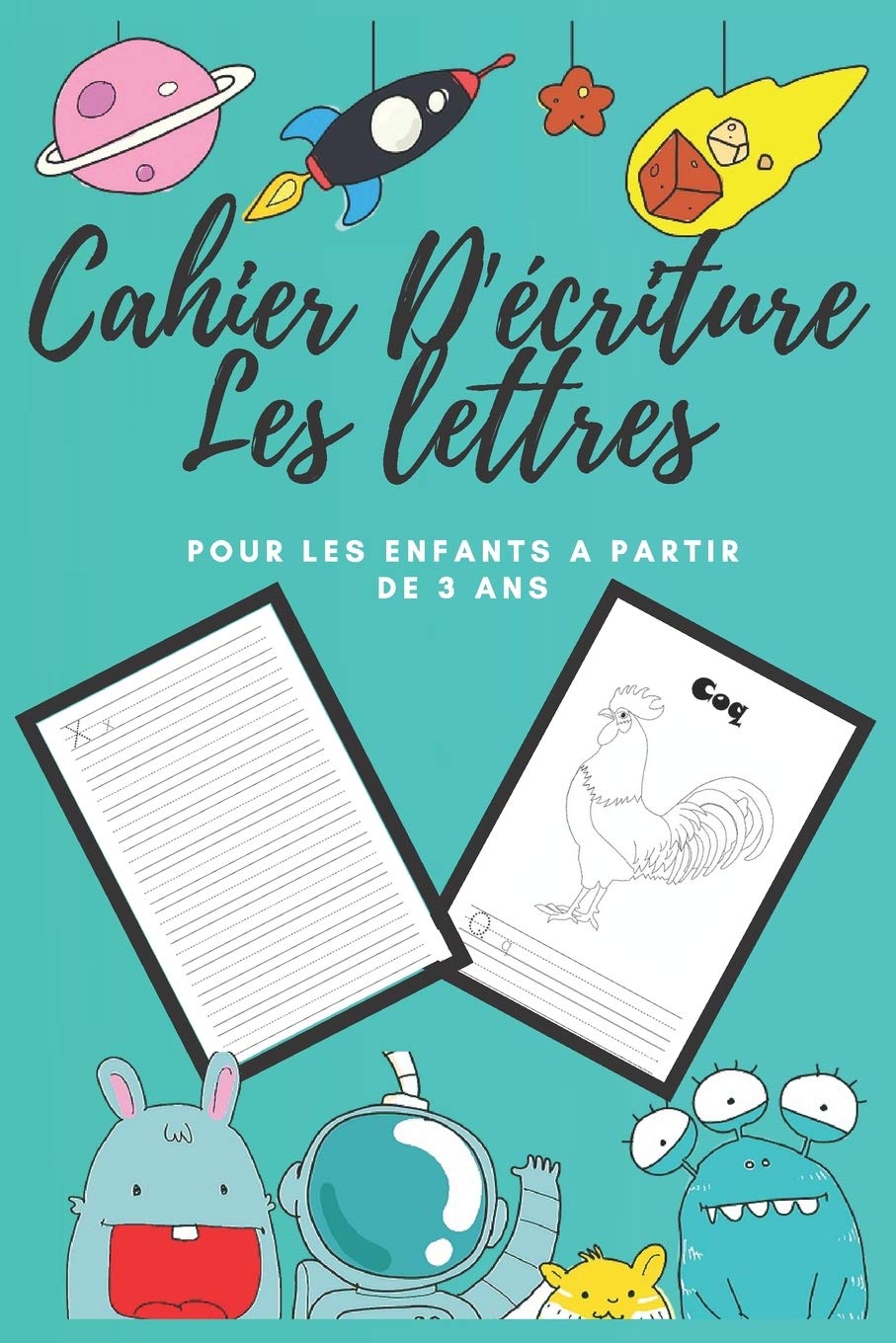 Buy Cahier D'écriture Les lettres: Mon Cahier d'écriture à imprimer ...