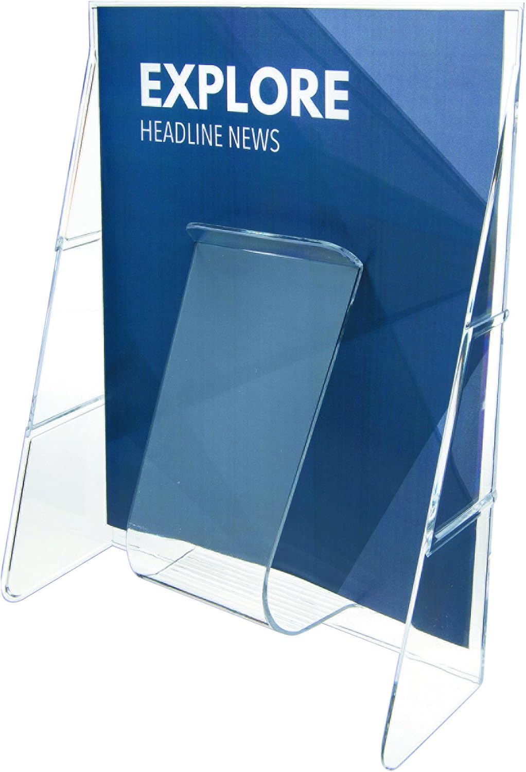 Deflecto A4 Portrait Stand Tall Unbreakable Literature Holder : Amazon ...