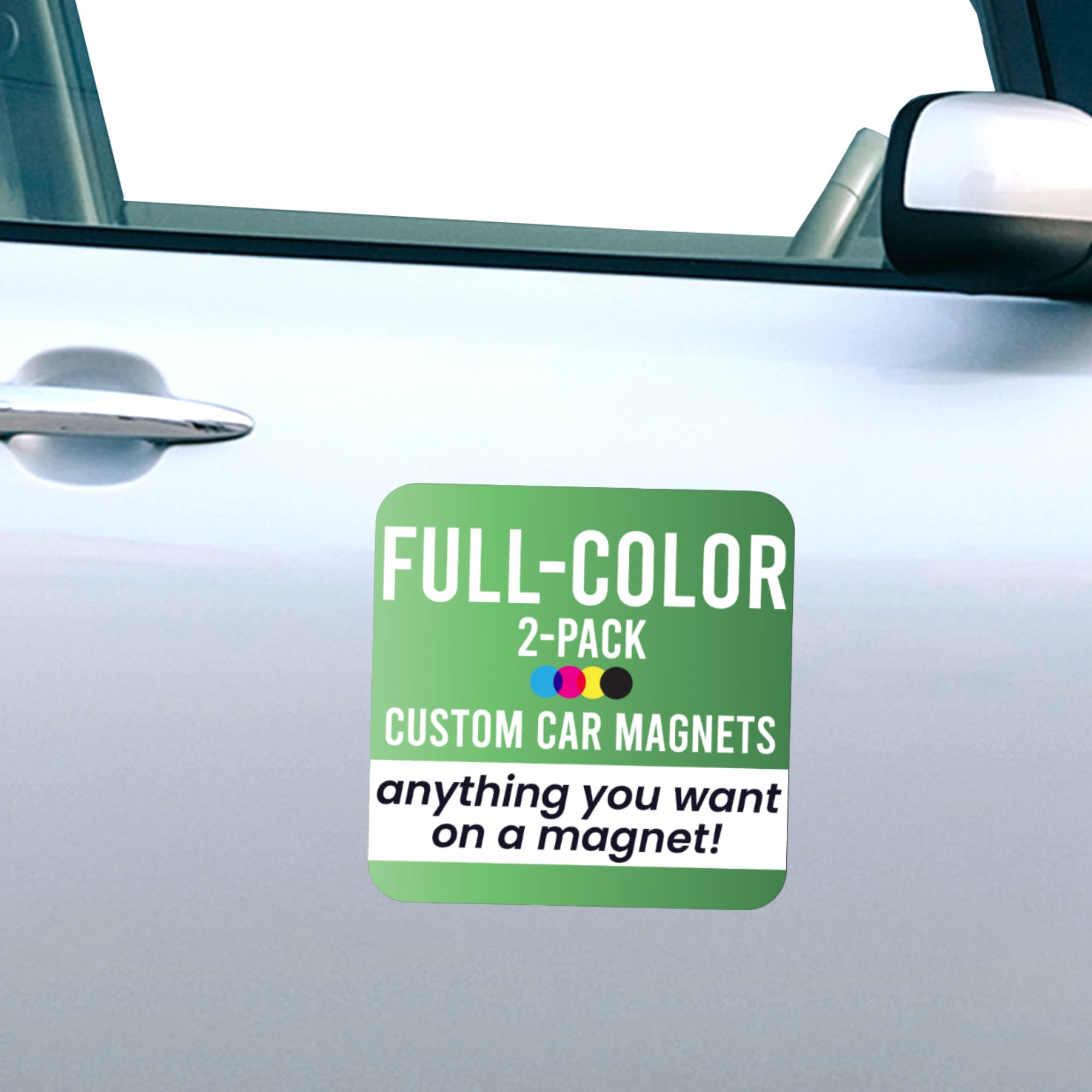 Amazon.com: Magnet Me Up Custom 12x12 Inch Car Magnets and Decals, 2 PK ...