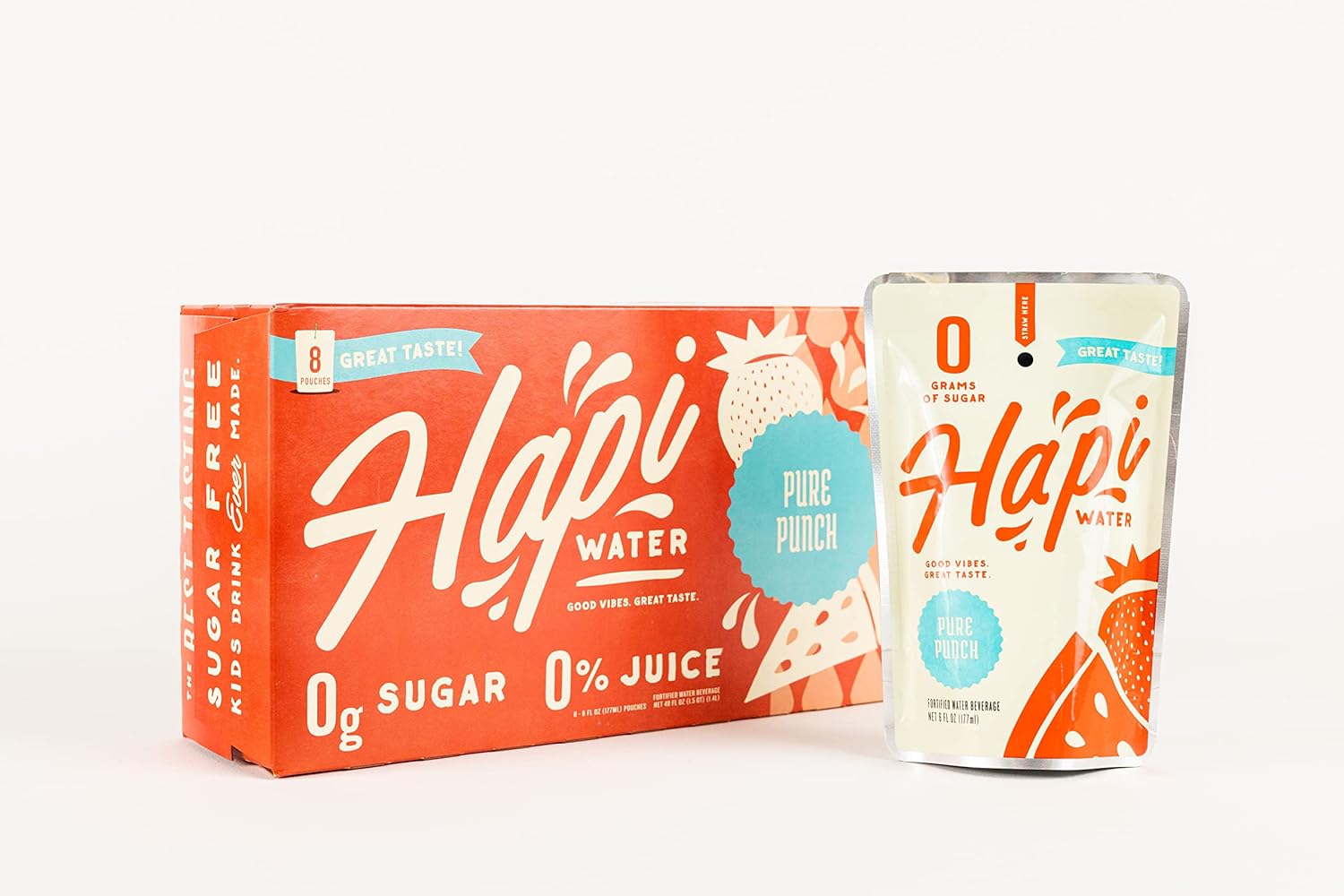 Amazon.com: Hapi Water, Low Calorie All Natural Fruit Flavored Kids ...