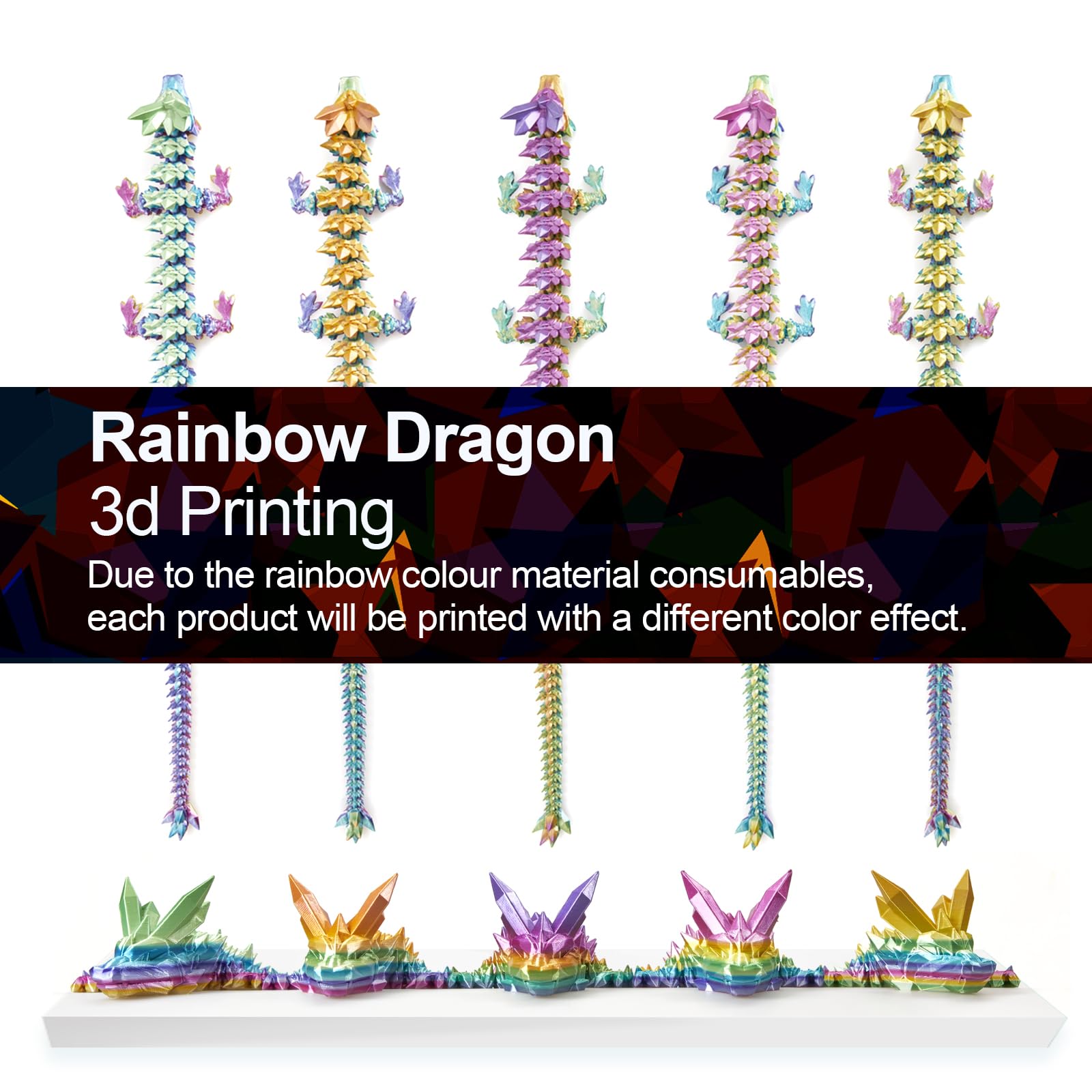 Snapklik.com : Meet Gladness 30 In 3D Printed Dragon, 30inch Dragon3D ...
