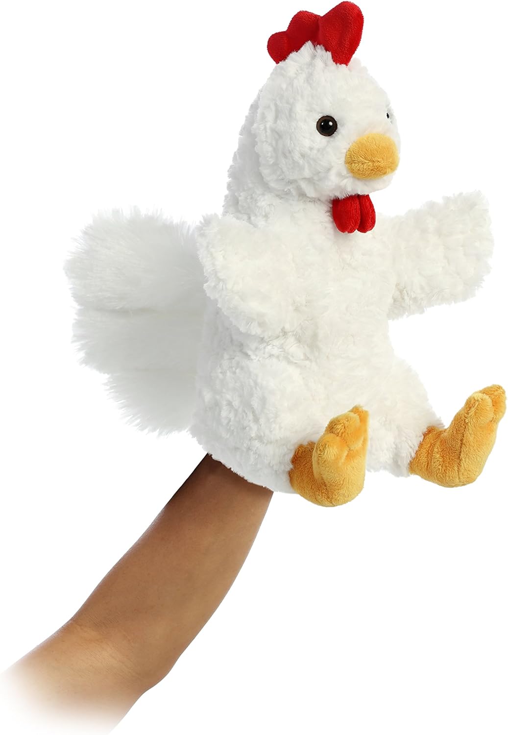 Amazon.com: Aurora - Hand Puppet - 11" Cluck Chicken : Toys & Games