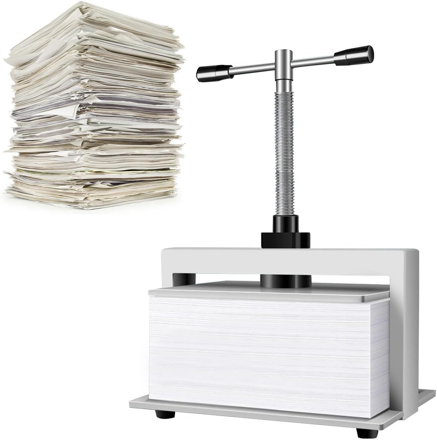 Amazon.com: DAZULI Manual Paper Press Machine A3/A4 Book Press ...