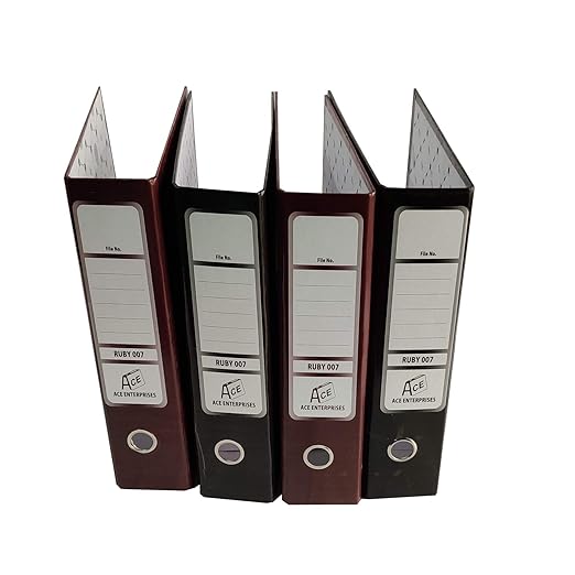 Ace Files Cardboard Lever Arch Box File (Pack of 4) : Amazon.in: Toys ...