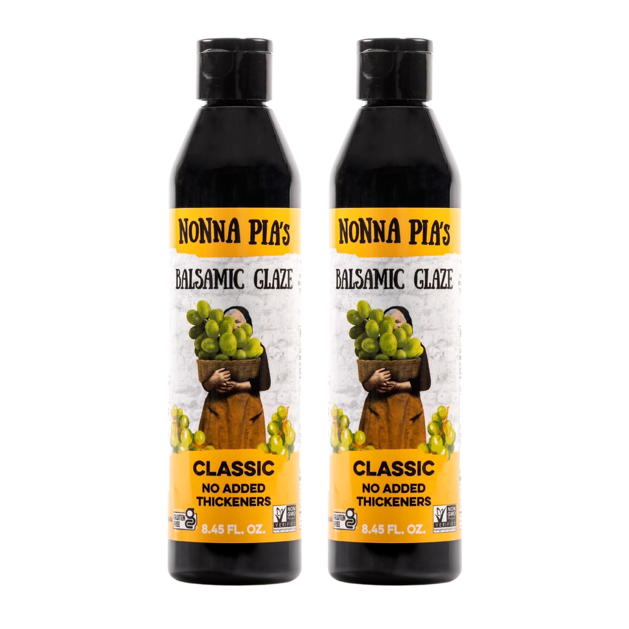 Amazon.com : Nonna Pia's Classic Balsamic Glaze - 8.45 oz | Aged ...