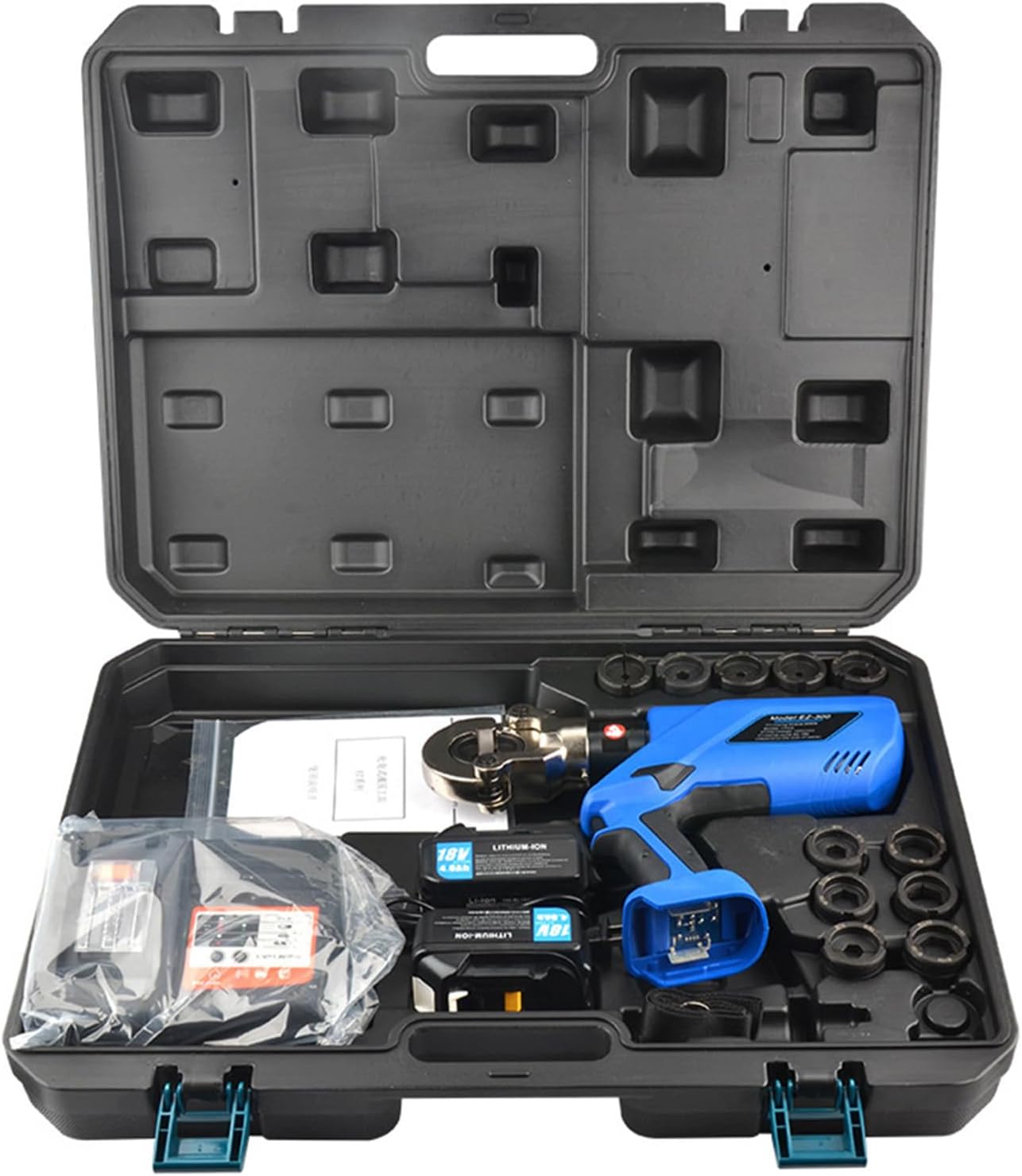 Amazon.co.jp: Automatic Hydraulic Wire Crimping Tool, 360° Rotating ...