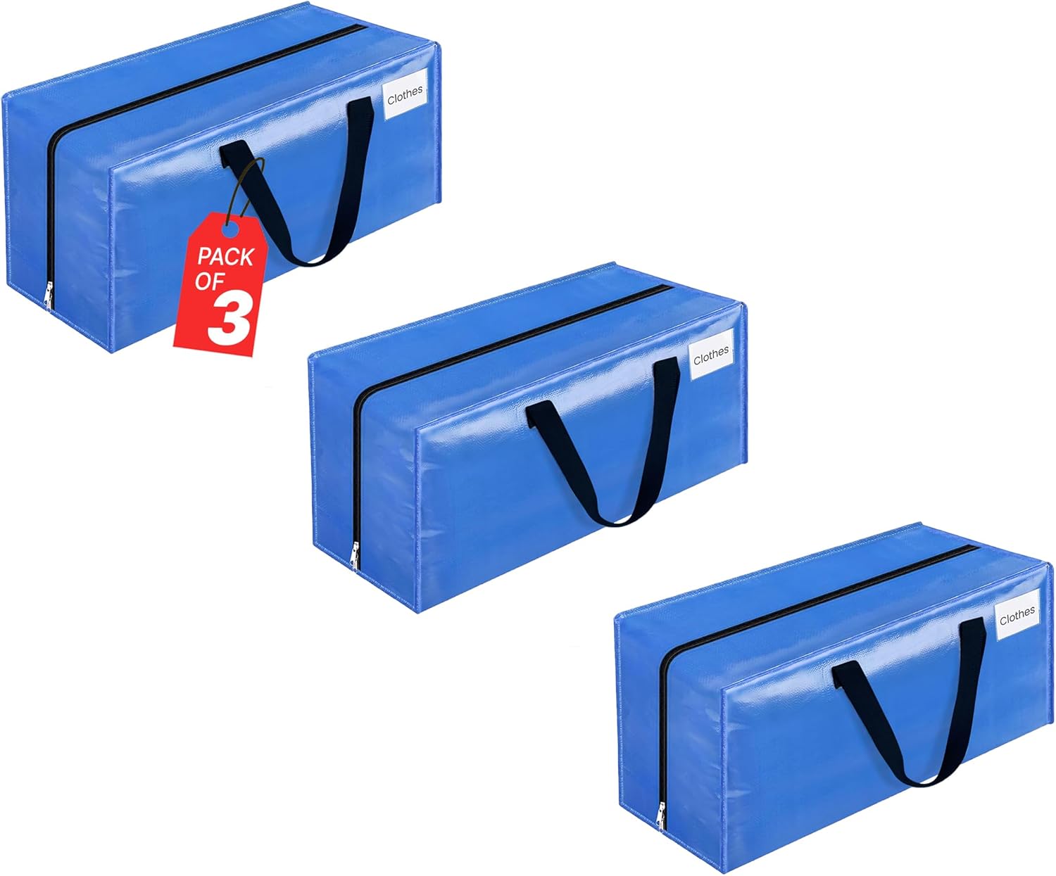 Amazon.com: Moving Totes for Storage – Heavy Duty, Extra Large Storage ...