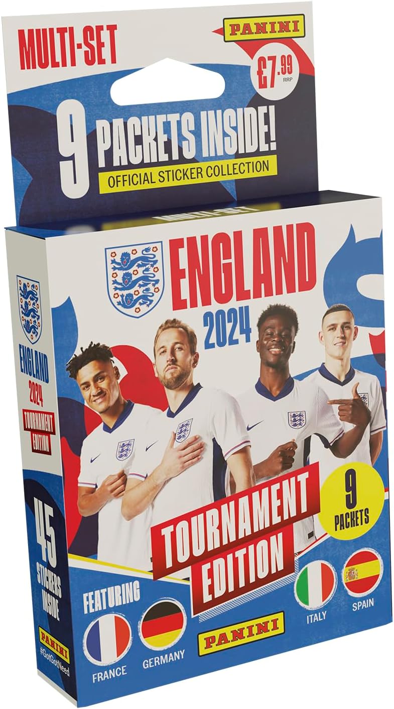 PANINI One England Sticker Collection Booster Box : Amazon.co.uk: Toys ...