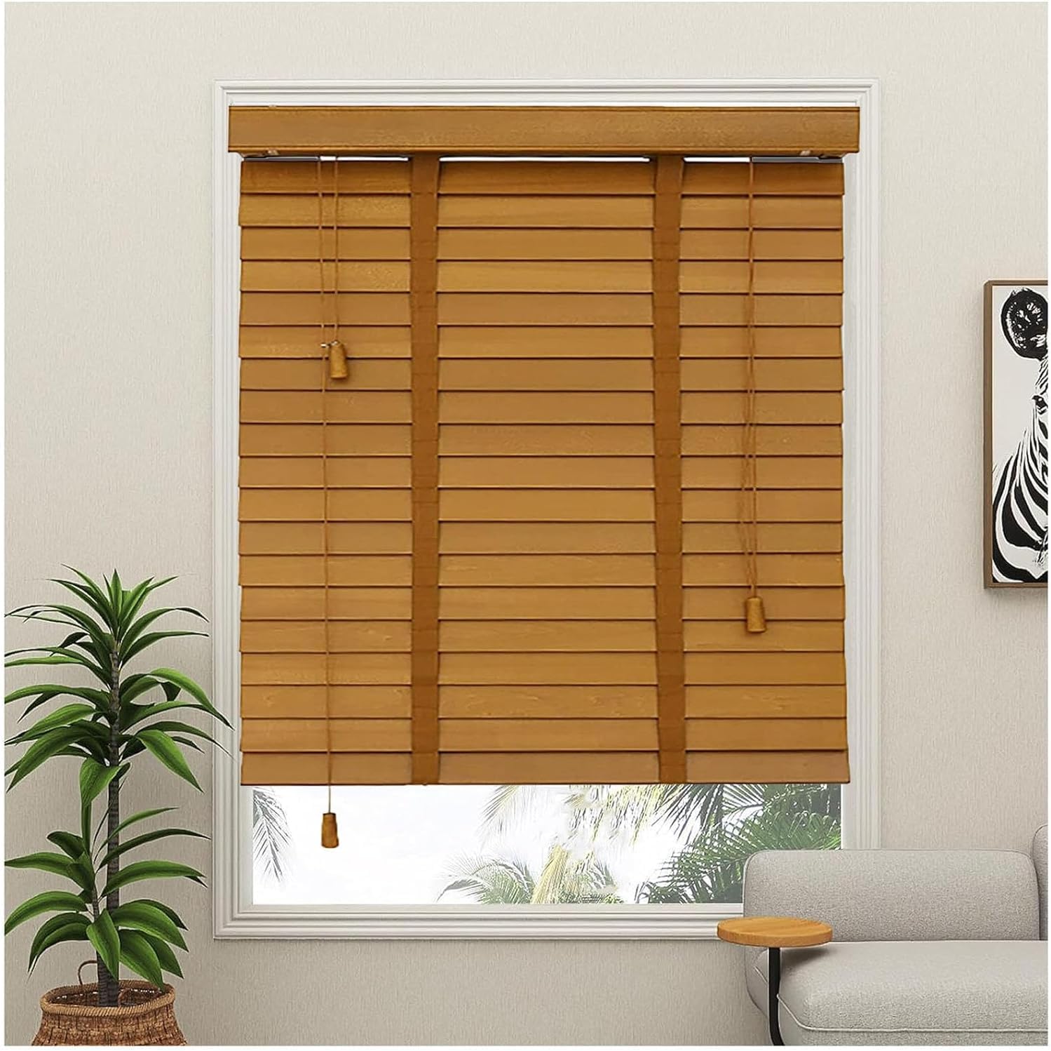 Venetian Blinds Made of Solid Wood, Horizontal Window Blinds Made of ...