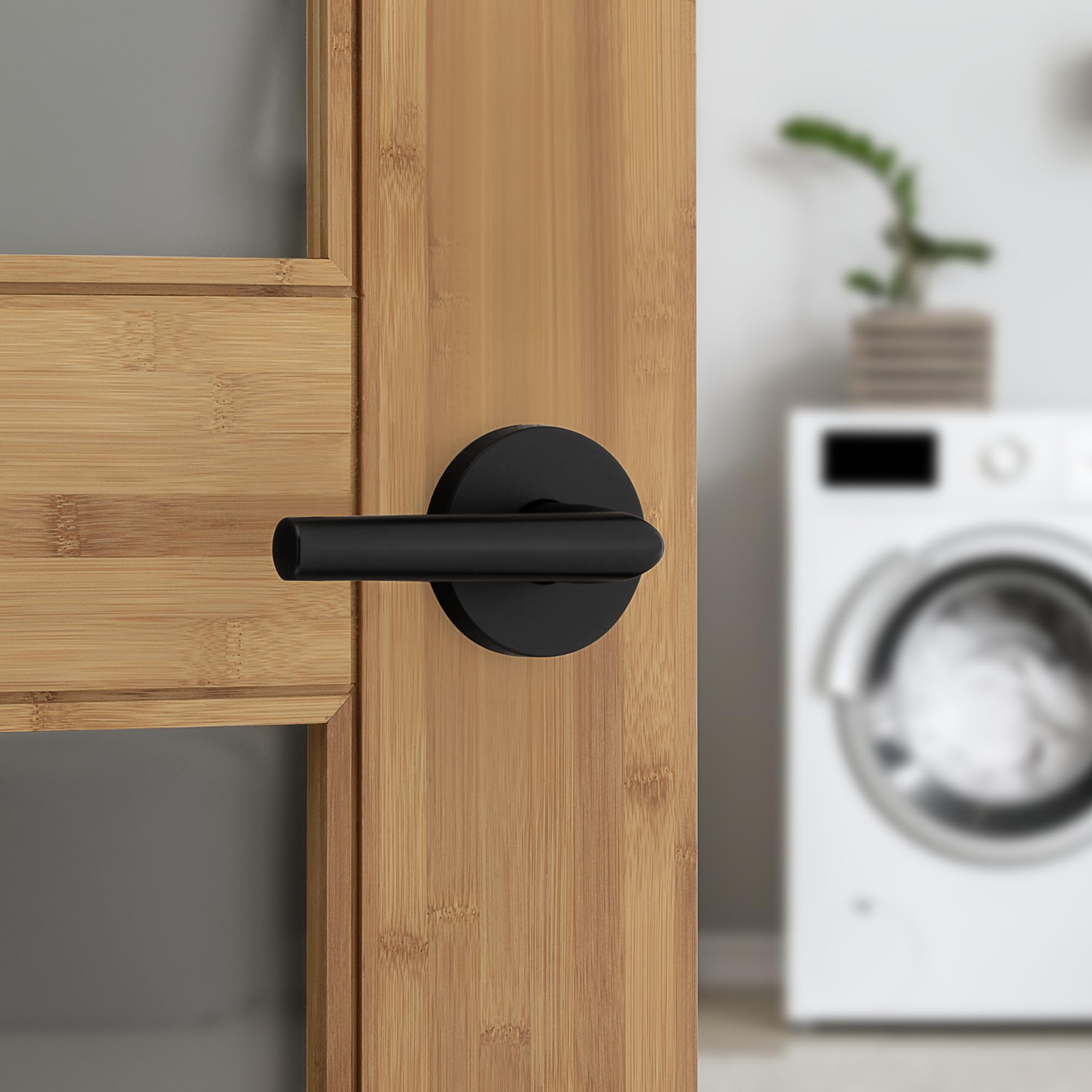 Snapklik.com : Milan Interior Passage Door Handle, Lever For Closet And ...