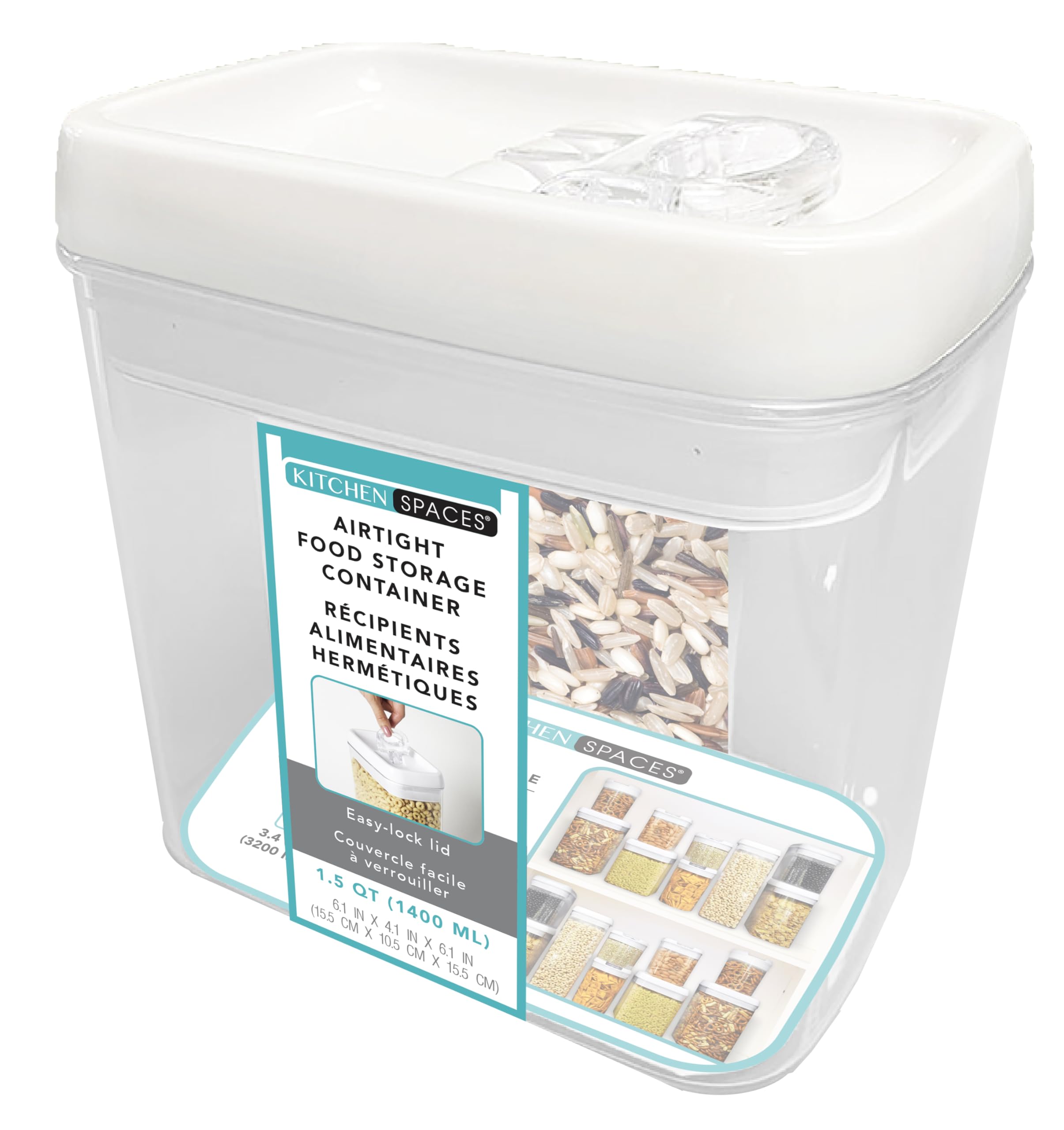 Snapklik.com : Kitchen Spaces Airtight Food Storage Container