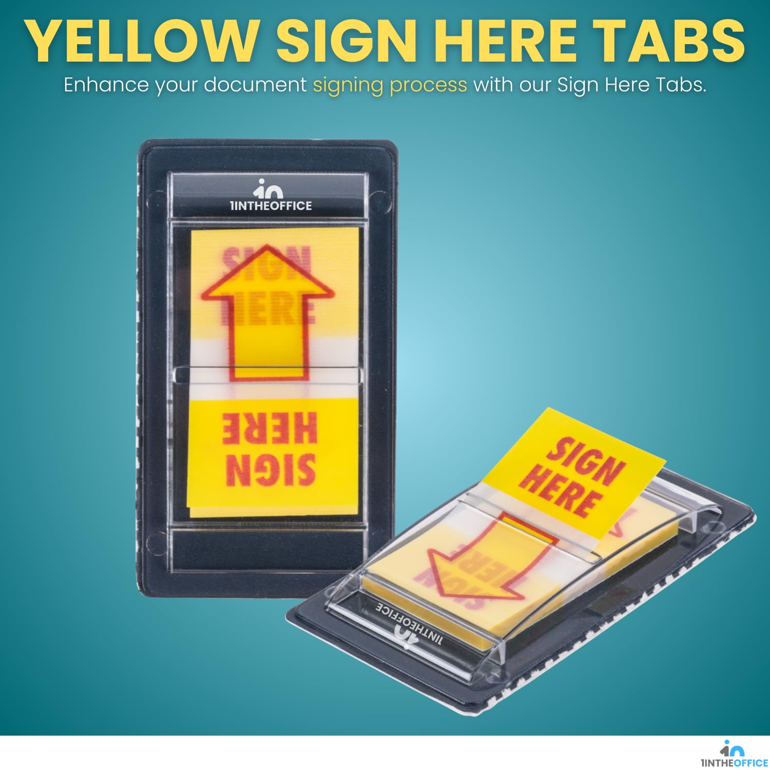 Snapklik.com : 1InTheOffice Sign Here Stickers