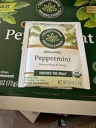 Amazon.com: Traditional Medicinals Tea, Organic Peppermint Delight ...