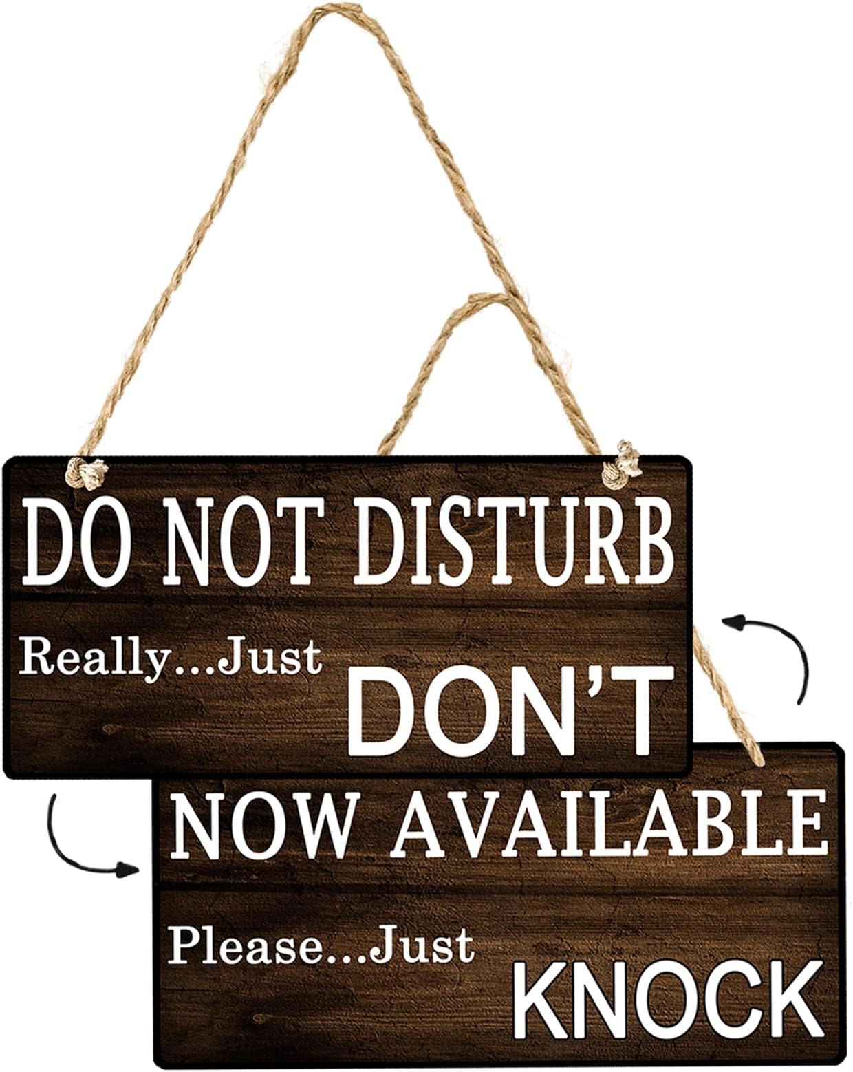 Amazon.com: WSNIHO Do Not Disturb Door Hanger Sign, Door Knocker Please ...
