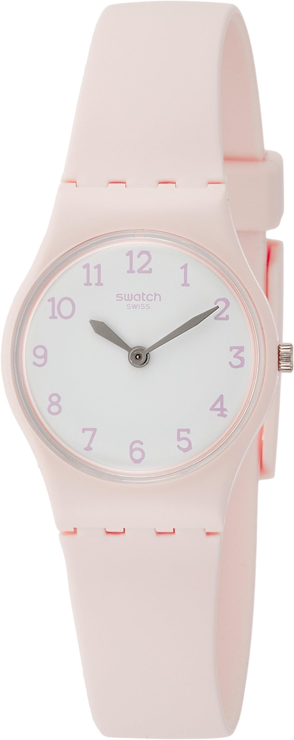 Swatch Women's Analogue Quartz Watch with Silicone Strap LP150 : Amazon ...