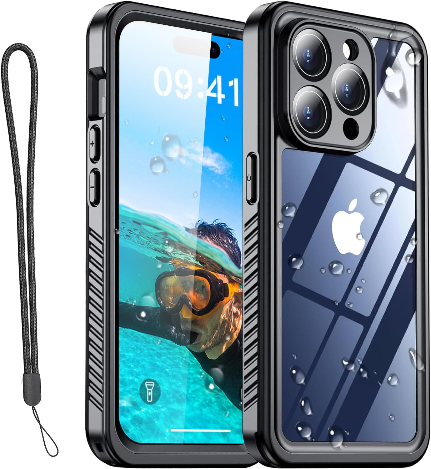 Amazon.com: Humixx for iPhone 15 Pro Max Case Waterproof, Built-in Lens ...