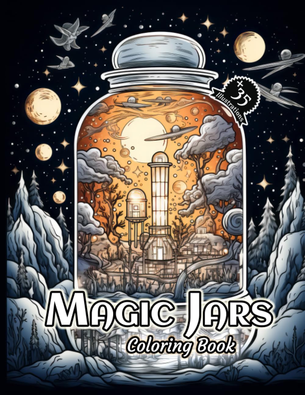Amazon.com: Magic Jars coloring book: Journey to the Stars: An ...