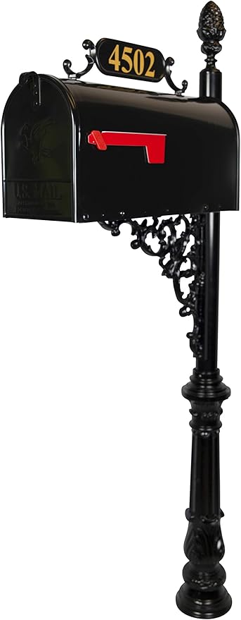 Amazon.com: ADDRESSES OF DISTINCTION Magnolia Large Mailbox & Post ...