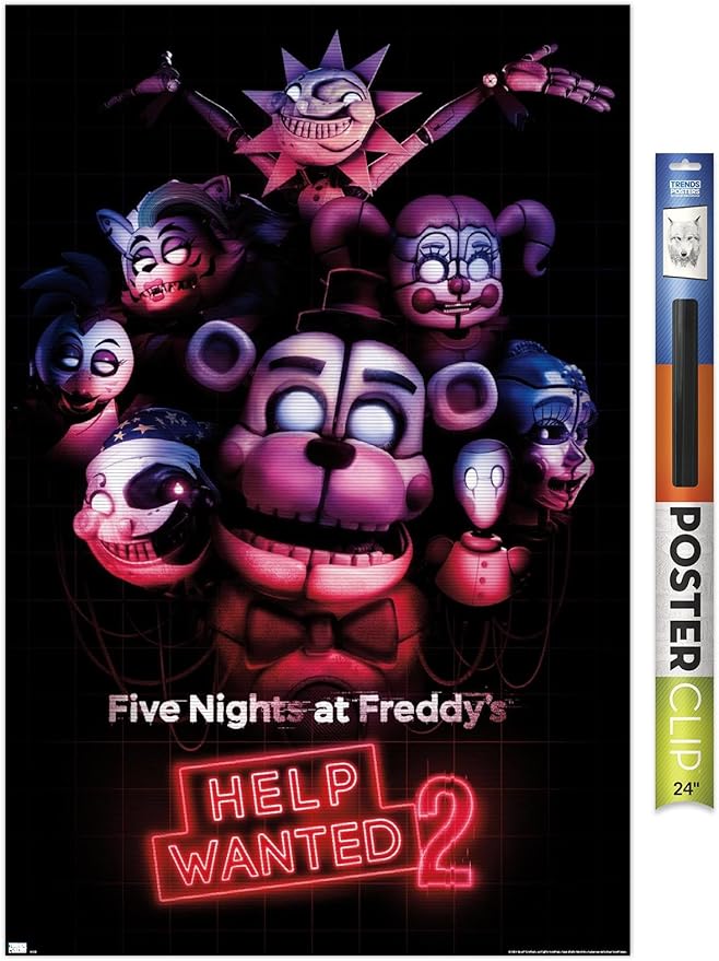 Amazon.com: Trends International Five Nights at Freddy's: Help Wanted 2 ...