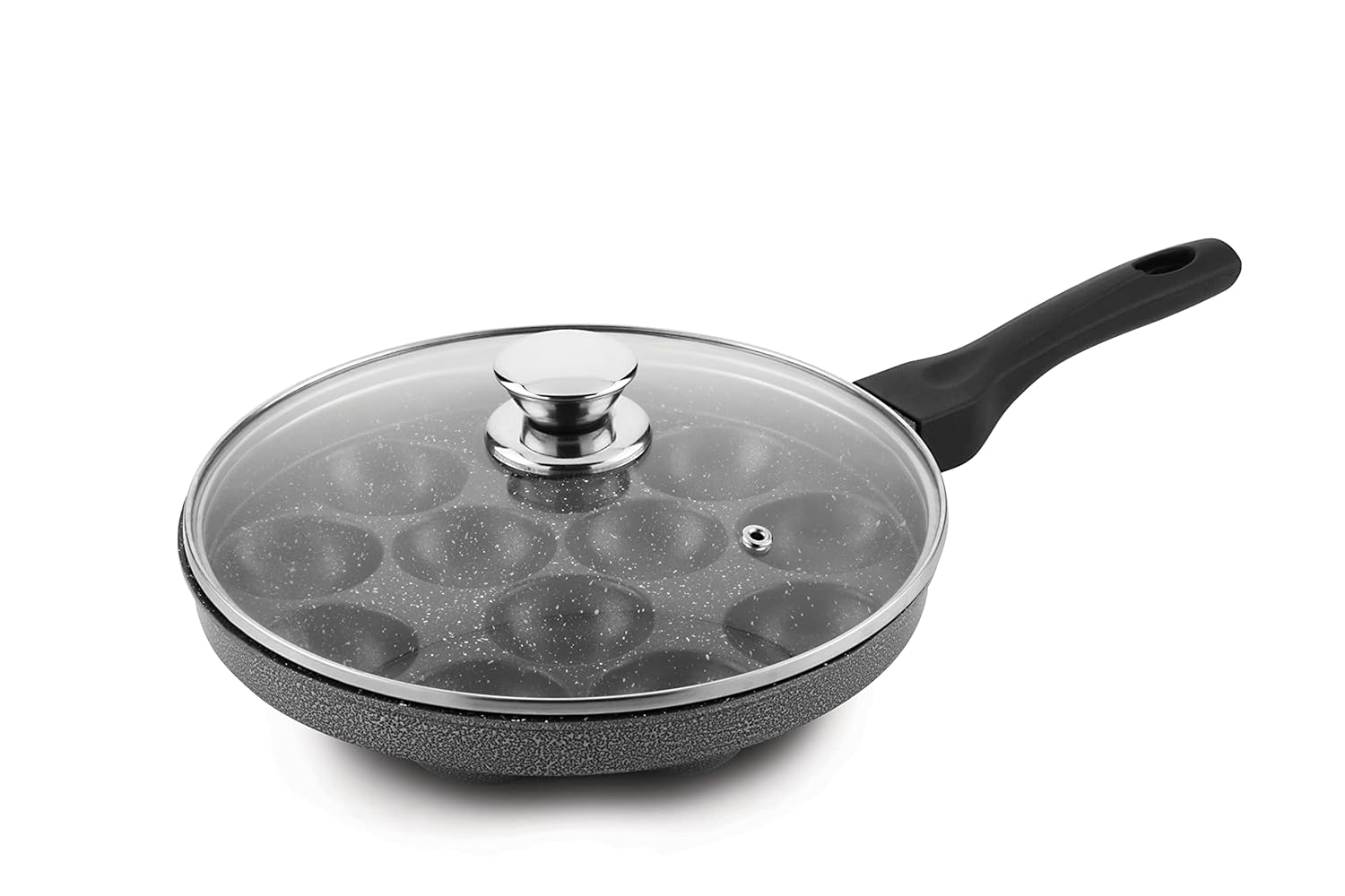 Buy HAZEL Marvy Appe Maker Non Stick | Appe Pan Non Stick with Glass ...