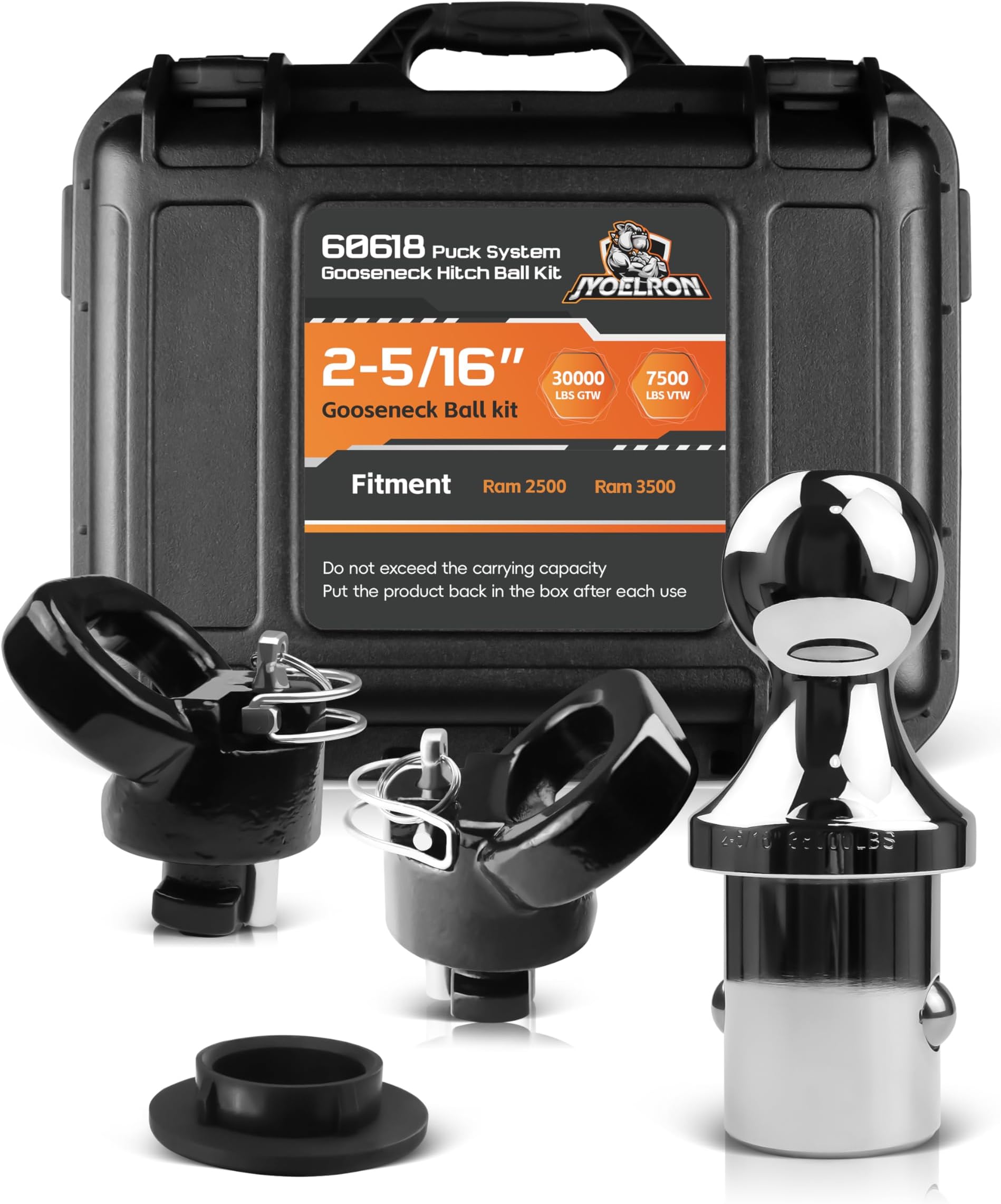 Amazon.com: Flynsu GNXA2062 Gooseneck Hitch Kit 2-5/16" Gooseneck Ball ...