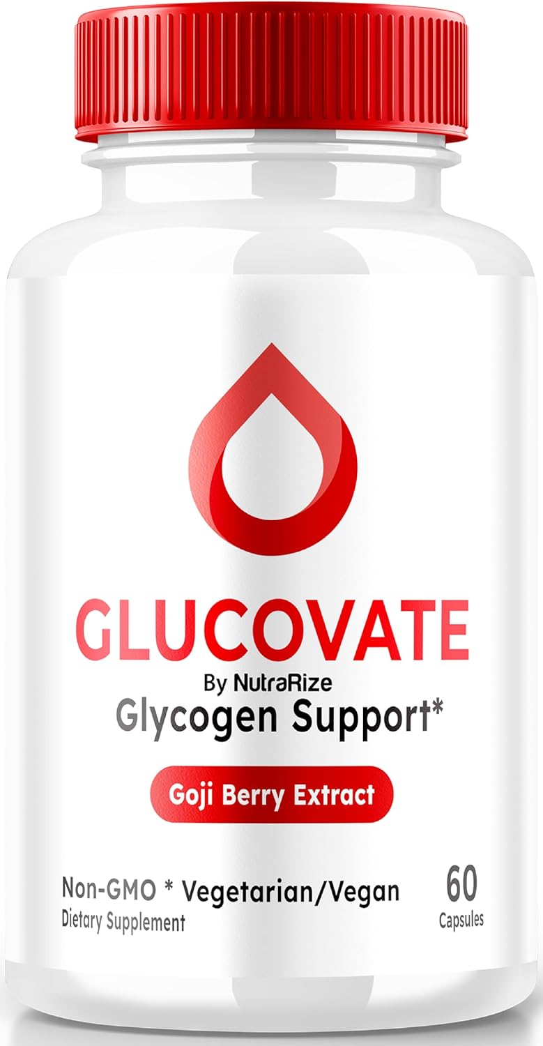 Amazon.com: NutraRize Glucovate Glycogen Support Capsules, Official All ...