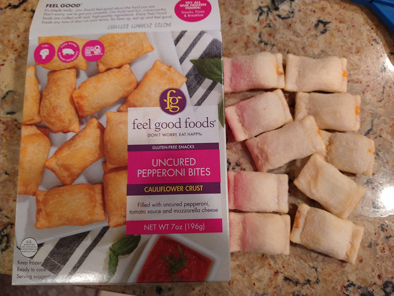 Amazon.com: Feel Good Foods Three Cheese Snack Bites, 7 Oz : Grocery ...