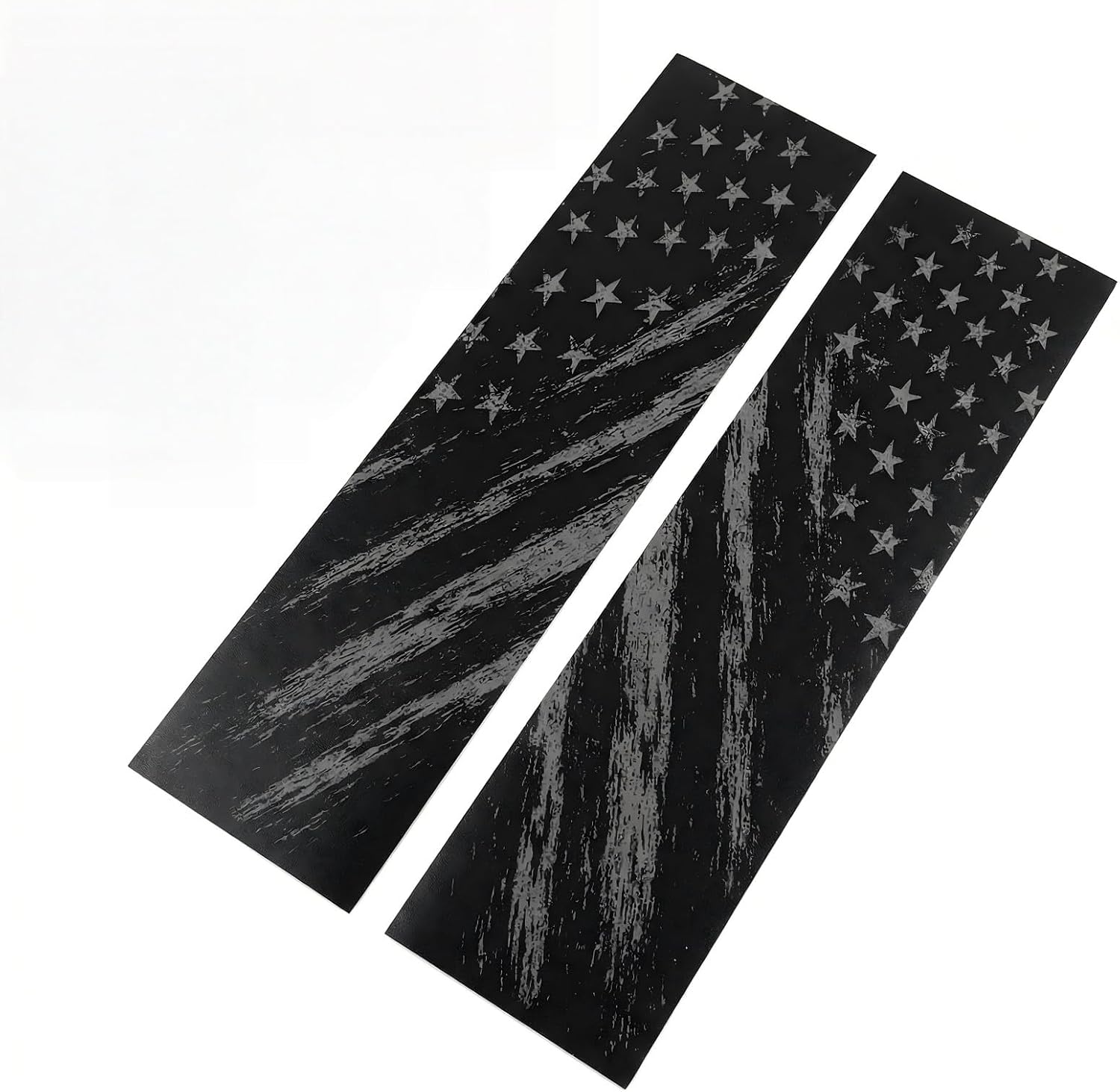 Amazon.com: MOXRUQ 2 PCS Car B-Pillar Stickers, Aged American Flag ...