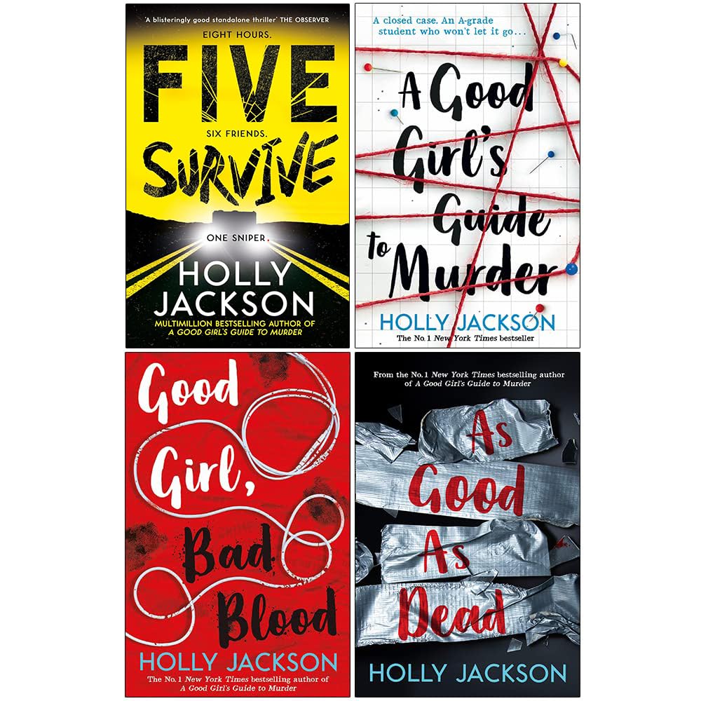 Holly Jackson Collection 4 Books Collection Set (Five Survive, A Good ...