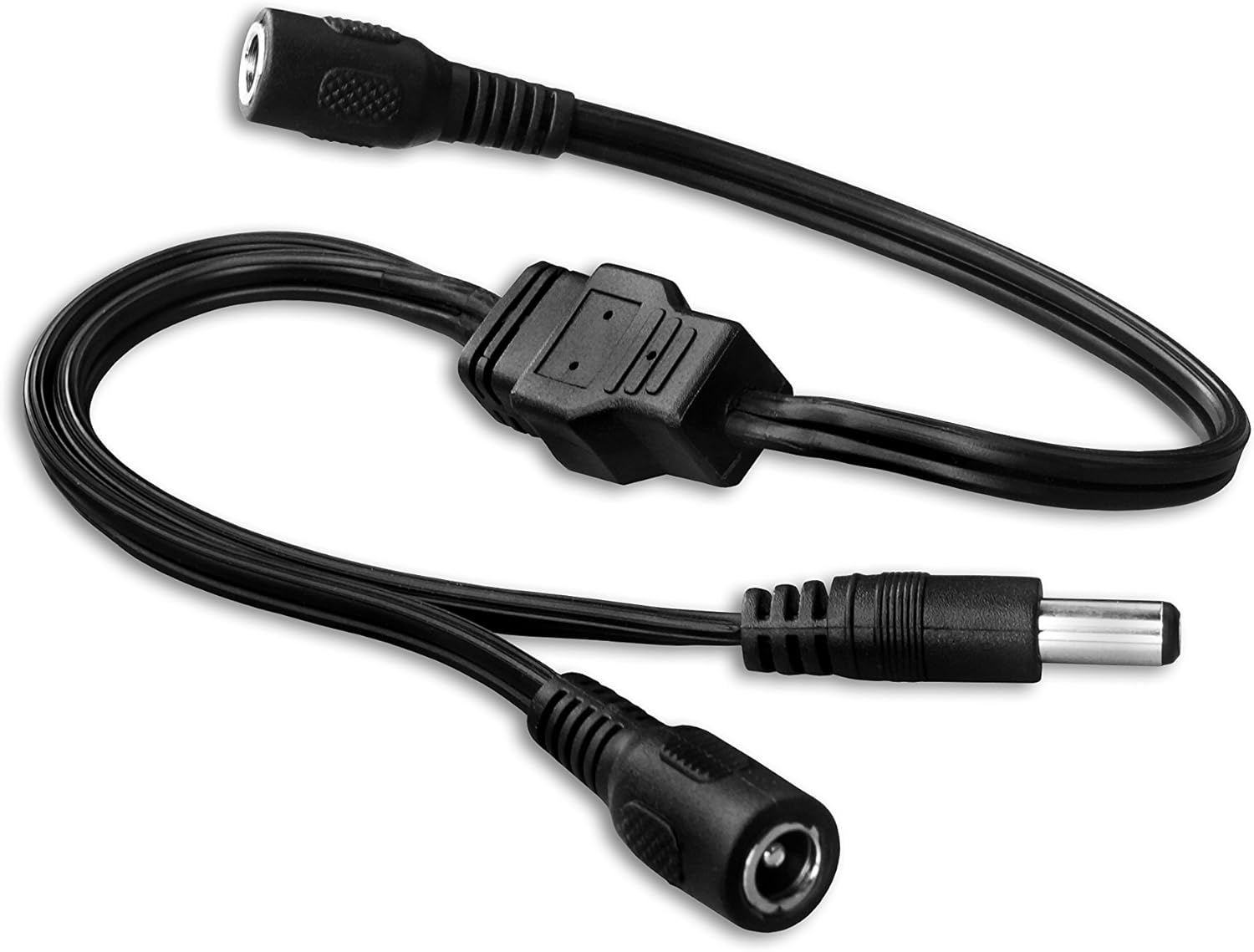 Amazon.com: 2-Way Power Splitter - 1 Female Barrel Jack, to 1 Male and ...