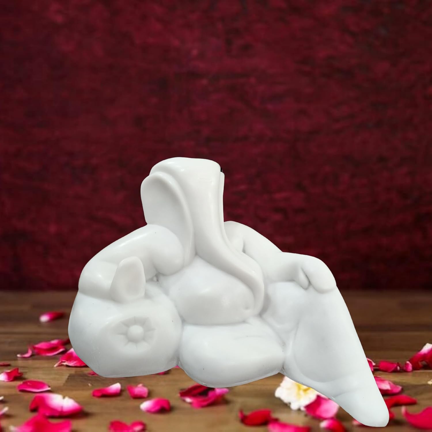 Buy Niraj Art Beautifully Design Marble Statue Ganesh ji Showpiece for Home Decor Beautiful Lord ...