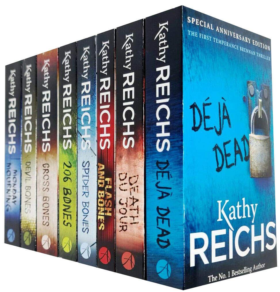Kathy Reichs Temperance Brennan Series 8 Books Collection Set: Kathy ...