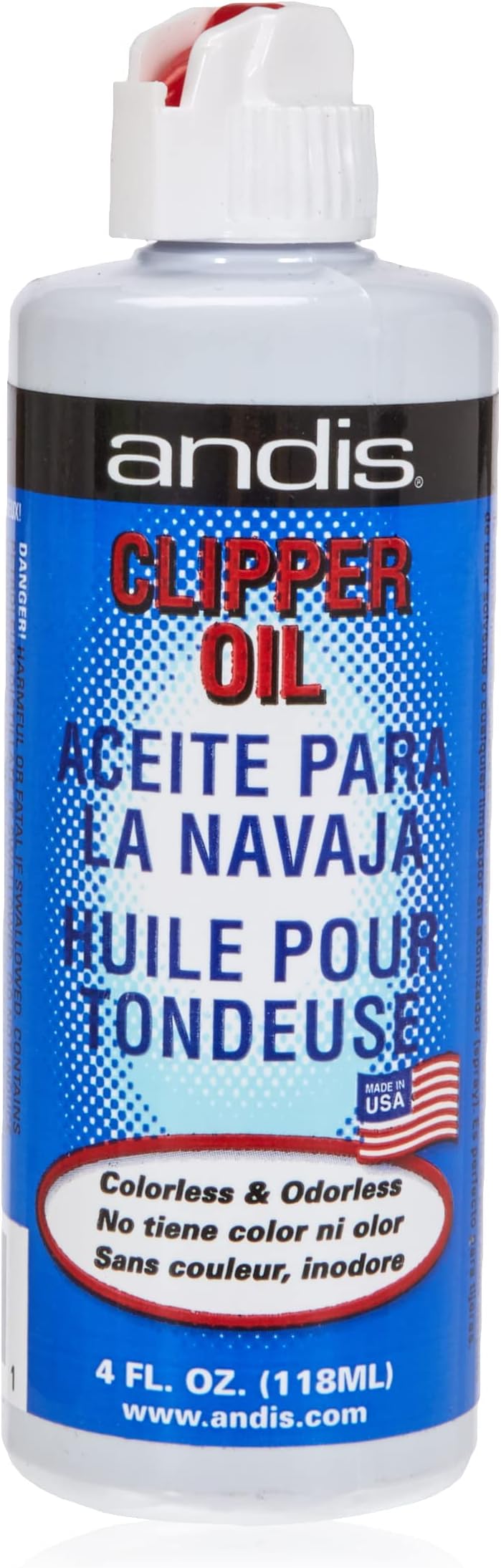 Amazon.com: Andis Clippers Clipper Oil 4 oz : Beauty & Personal Care