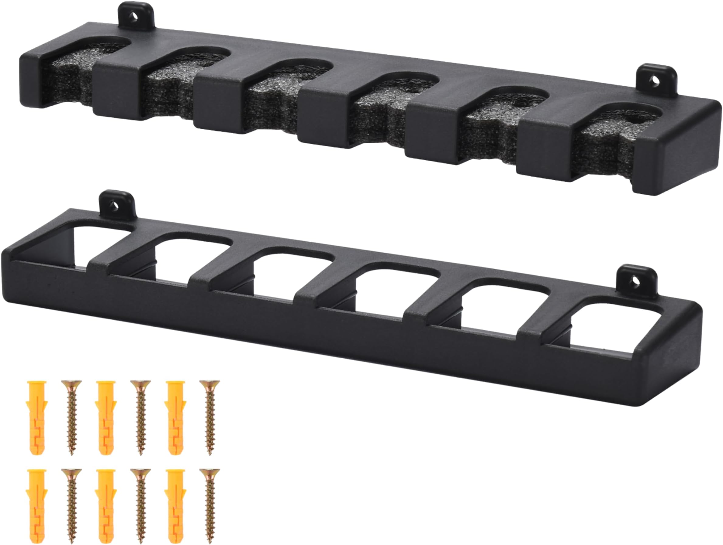 Amazon.com: ACOWAY Fishing Rod Holders for Garage - 6-Rods Capacity ...